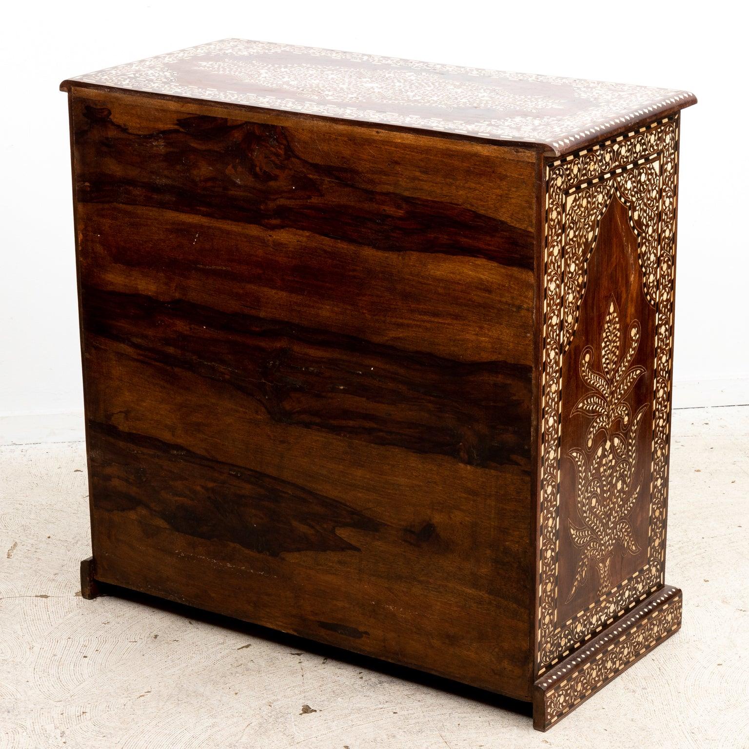 Bone Inlaid Chest of Drawers For Sale at 1stDibs | bone inlay chest of ...