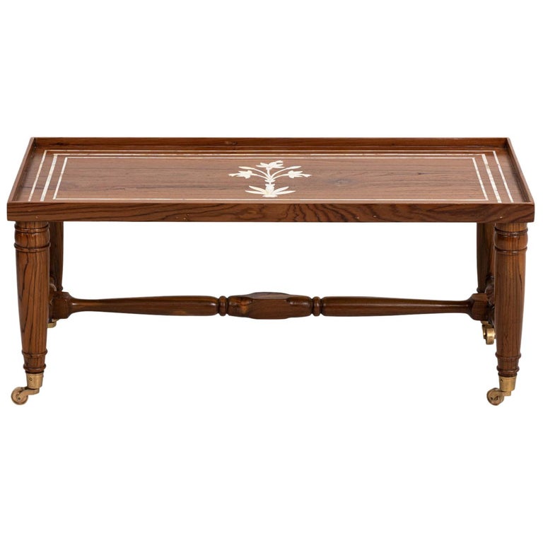 Bone Inlay Coffee Table at 1stDibs