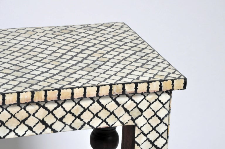 Bone Inlay Console Table at 1stDibs | inlaid console table