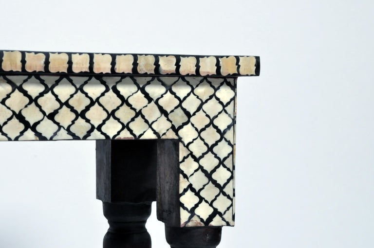 Bone Inlay Console Table at 1stDibs | inlaid console table
