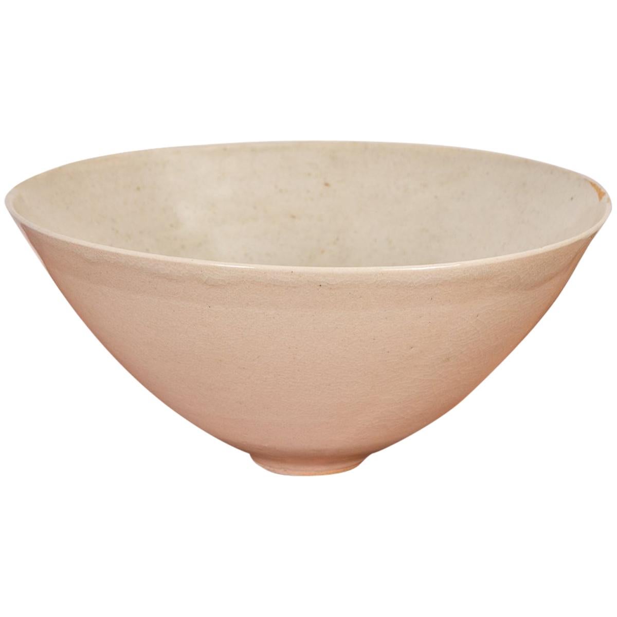 Bone Porcelain Serving Bowl by Mary Roehm For Sale at 1stDibs
