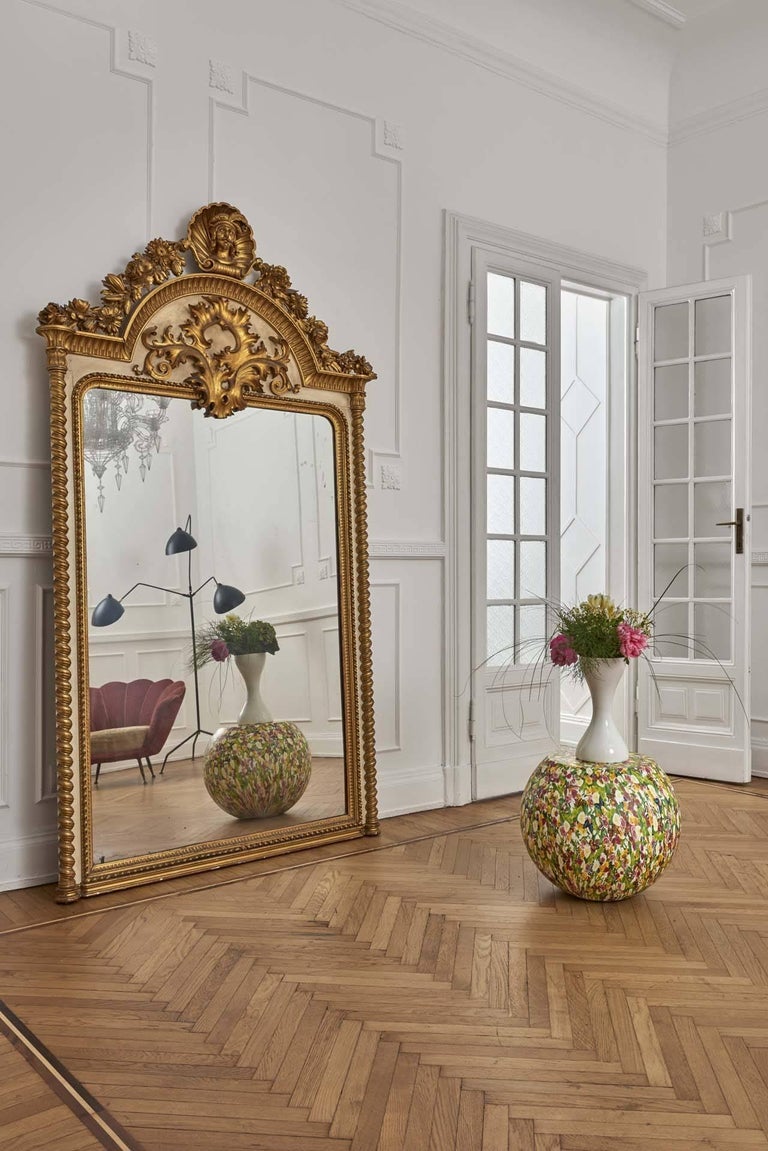Bong Coffee/Side Table by Giulio Cappellini in Floral Decorated Lacquer ...