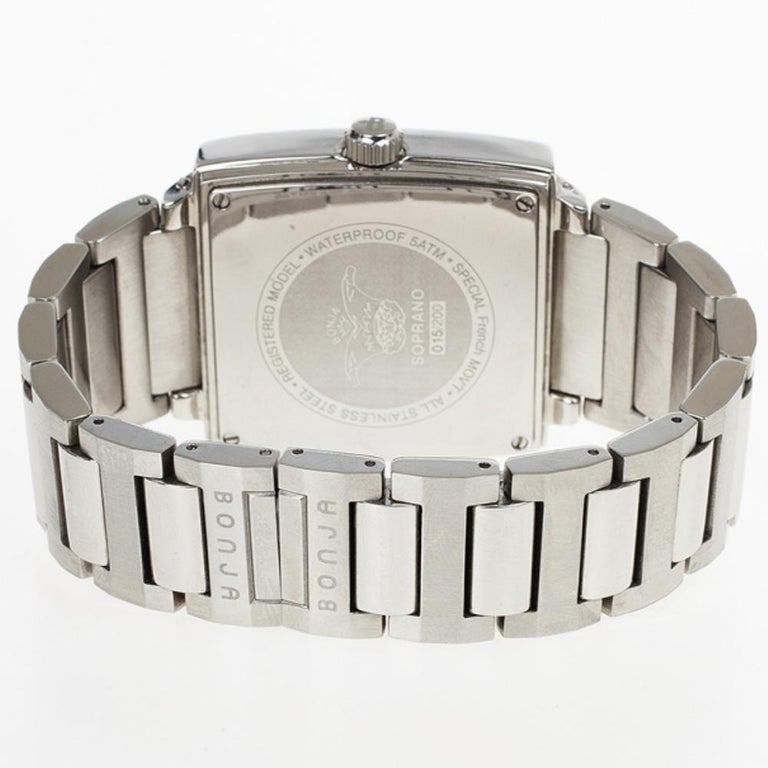 Bonja Soprano Mens Wristwatch 36 MM For Sale at 1stDibs