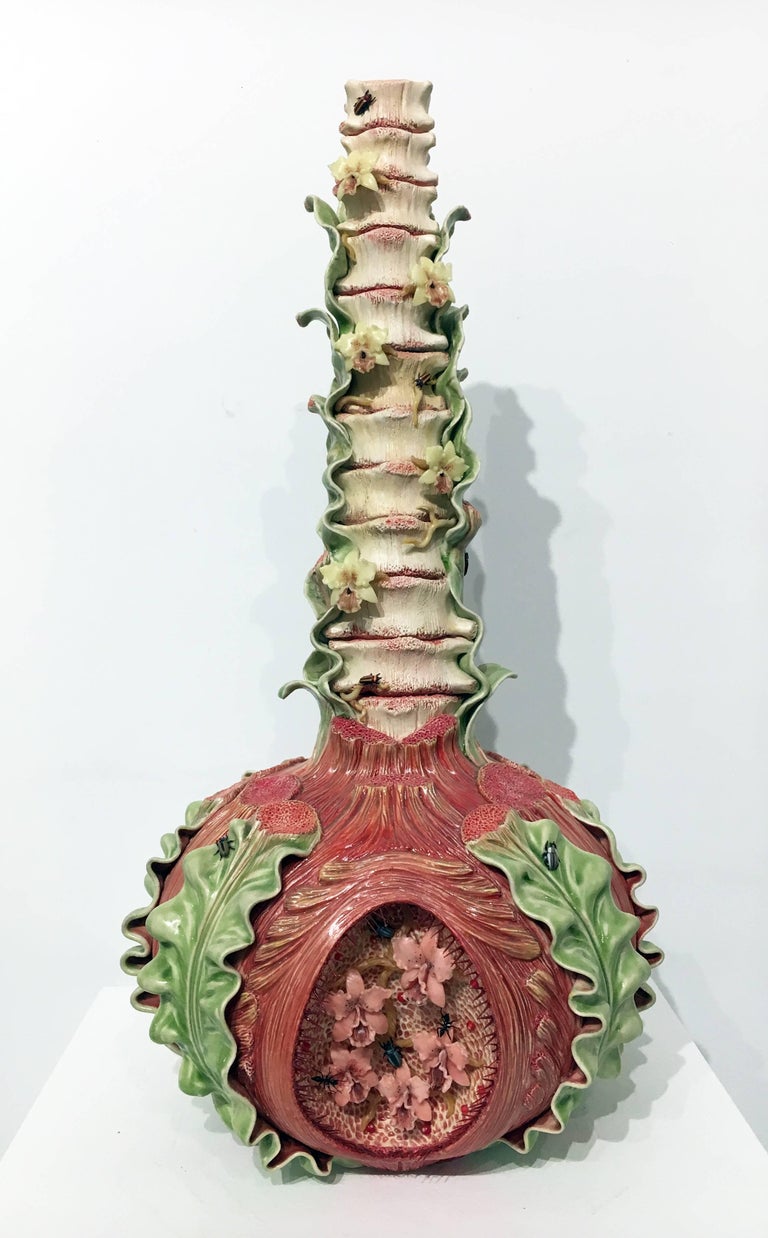 Bonnie Seeman - "Large Vase Form", Contemporary, Ceramic, Sculpture ...