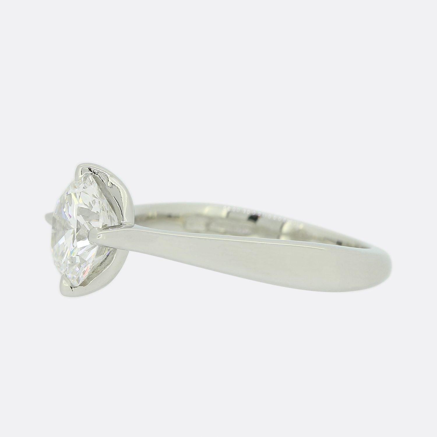 Boodles 1.40 Carat Brilliance Engagement Ring For Sale at 1stDibs