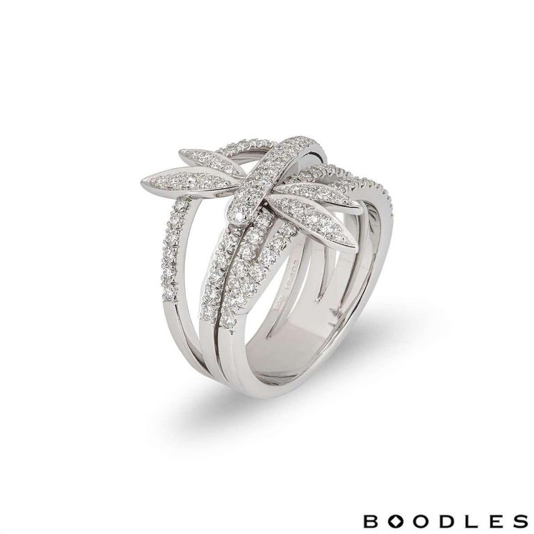 Boodles Diamond Dragonfly Ring 1.12 Carat at 1stDibs | dragonfly ...
