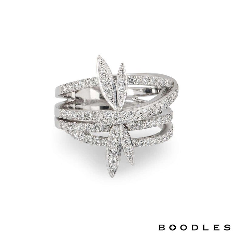 Boodles Diamond Dragonfly Ring 1.12 Carat at 1stDibs | dragonfly ...