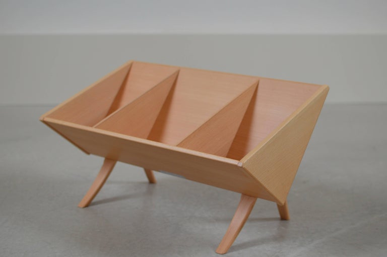 'Book Crib' by Bruno Mathsson, Swedish Modern Books and Magazine Holder ...