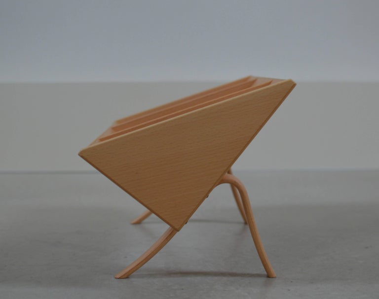 'Book Crib' by Bruno Mathsson, Swedish Modern Books and Magazine Holder ...