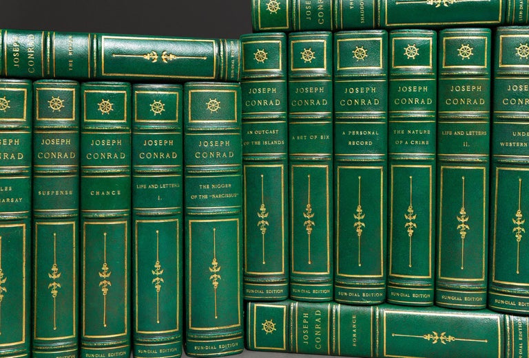 'Book Set' 24 Volumes, Joseph Conrad, Works, Sun-Dial Edition, Signed ...