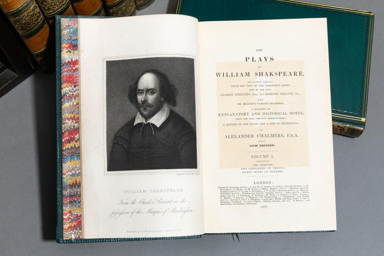 'Book Set' 8 Volumes, William Shakespeare, The Plays at 1stDibs