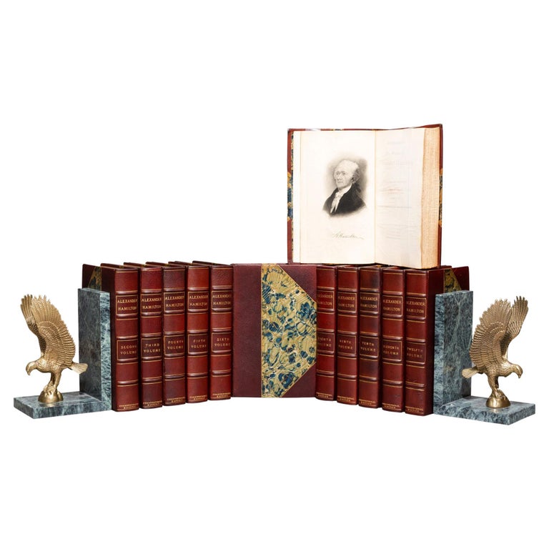 'Book Sets' 12 Volumes, Alexander Hamilton, The Works at 1stDibs
