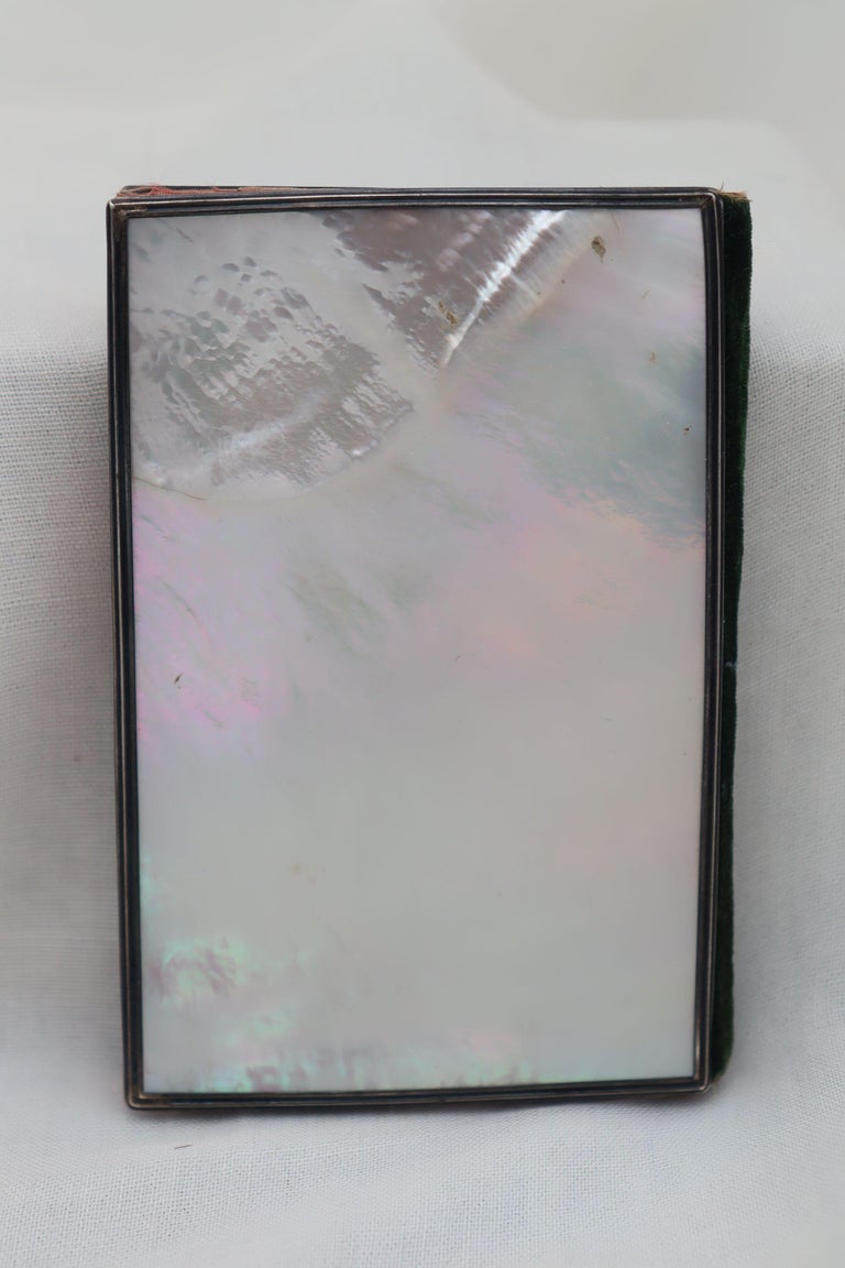 Book shaped card case with notebook For Sale at 1stDibs