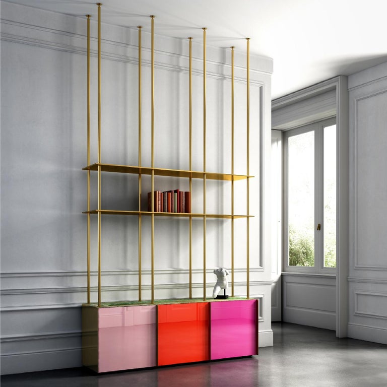 Bookcase 01 Red For Sale at 1stDibs