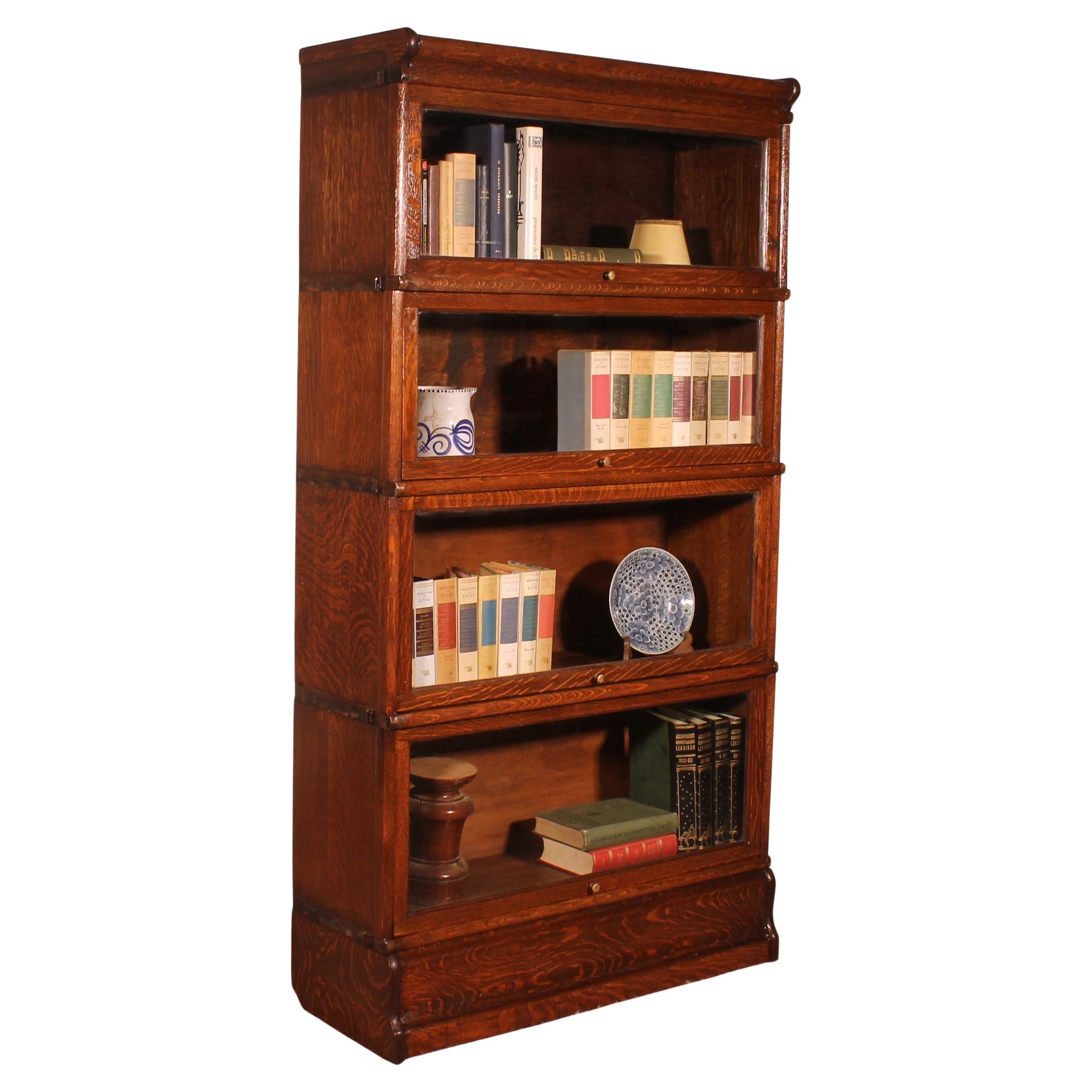 Bookcase Called Stacking Bookcase In Mahogany Of 5 Elements With ...