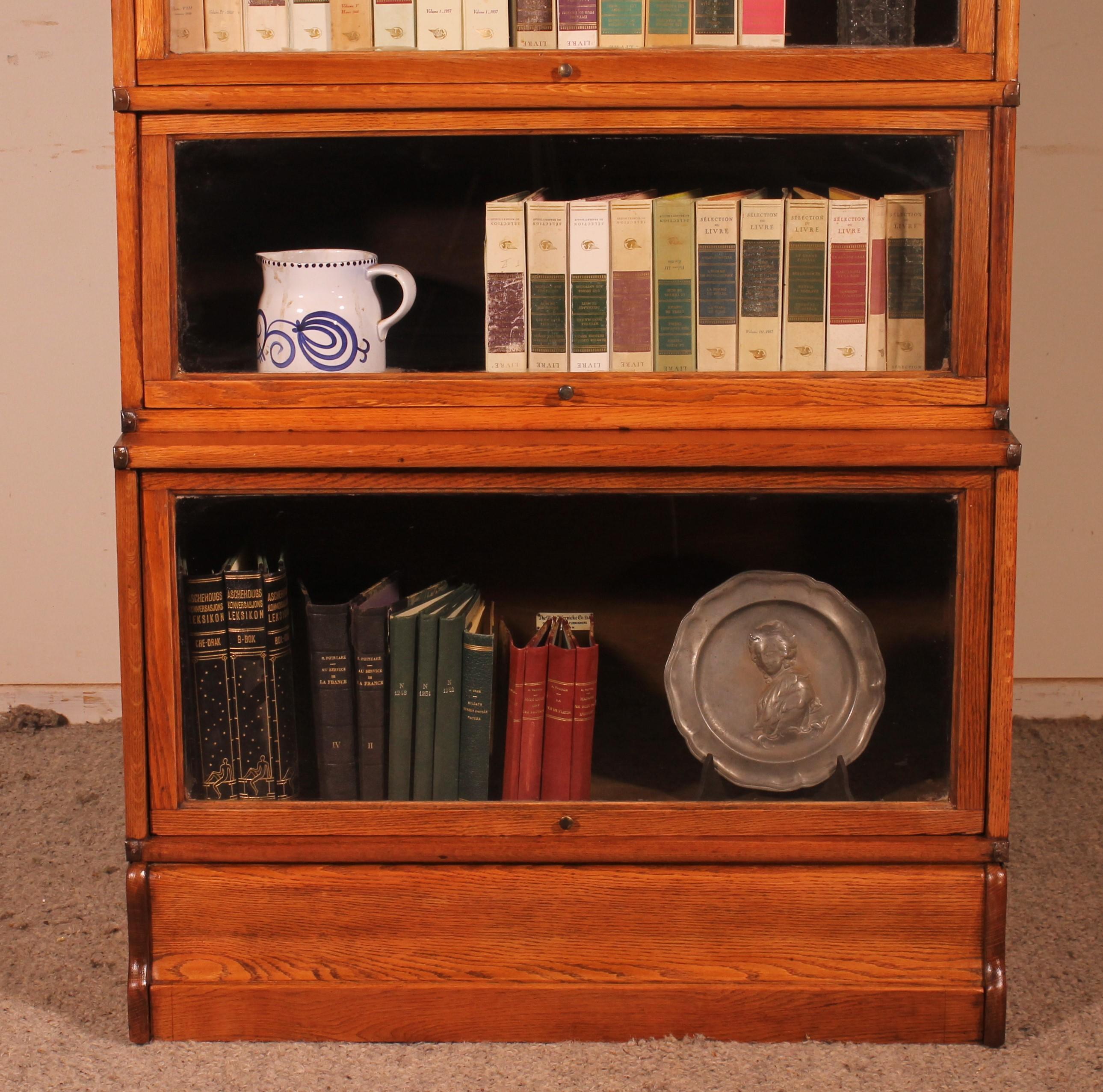 Bookcase Called Stacking Bookcase in Oak of 4 Elements with an Advanced ...