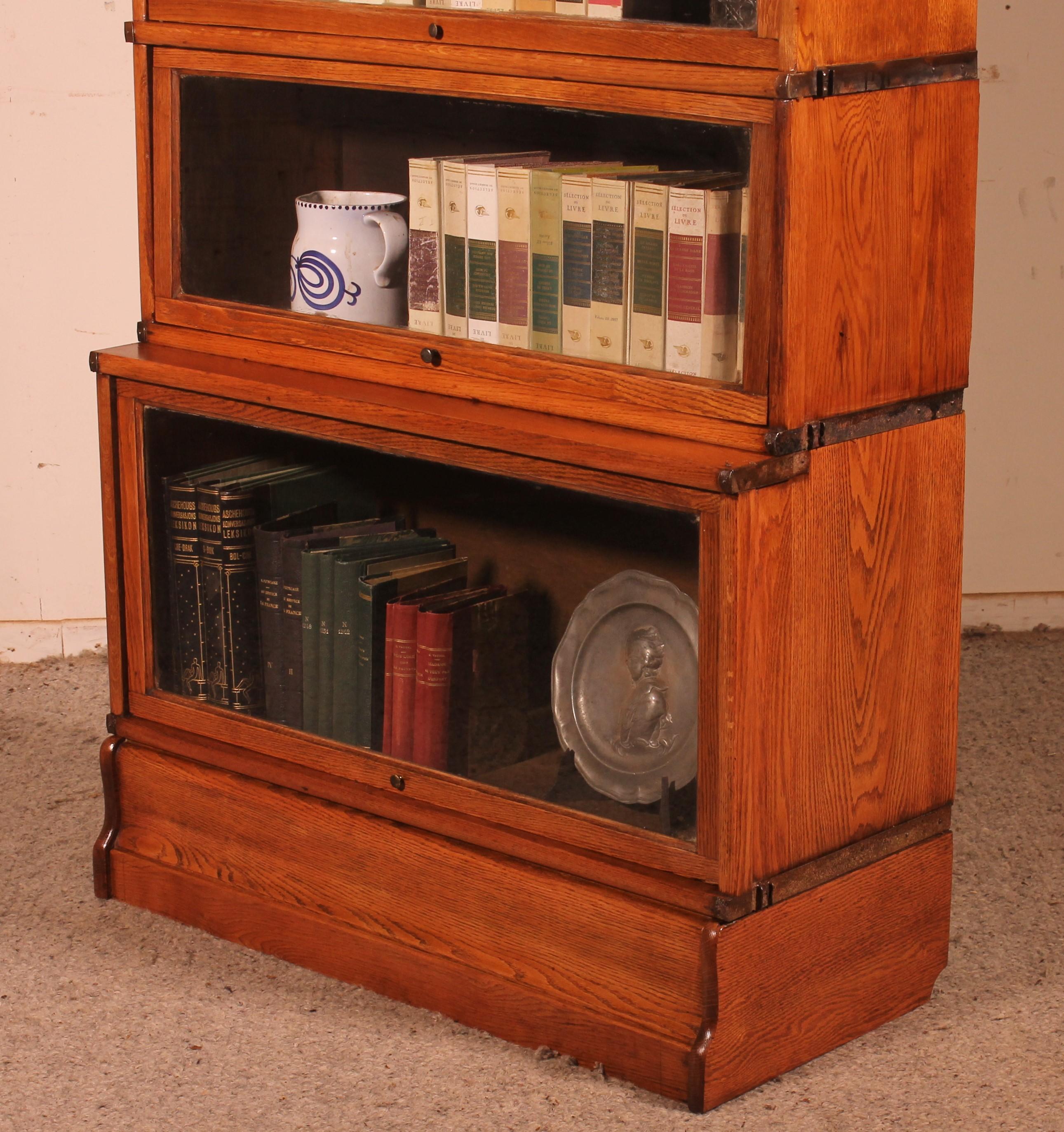 Bookcase Called Stacking Bookcase in Oak of 4 Elements with an Advanced ...