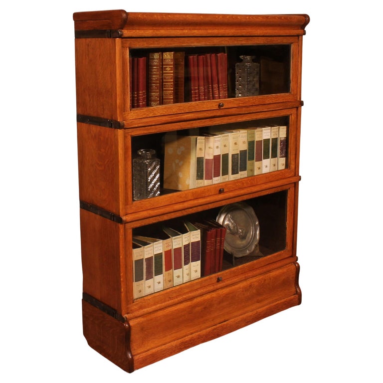Bookcase Called Stacking Bookcase In Oak With 3 Elements For Sale at ...