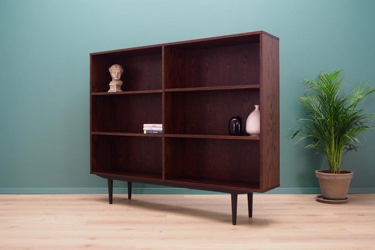 Bookcase Retro 1960s Rosewood Vintage at 1stDibs