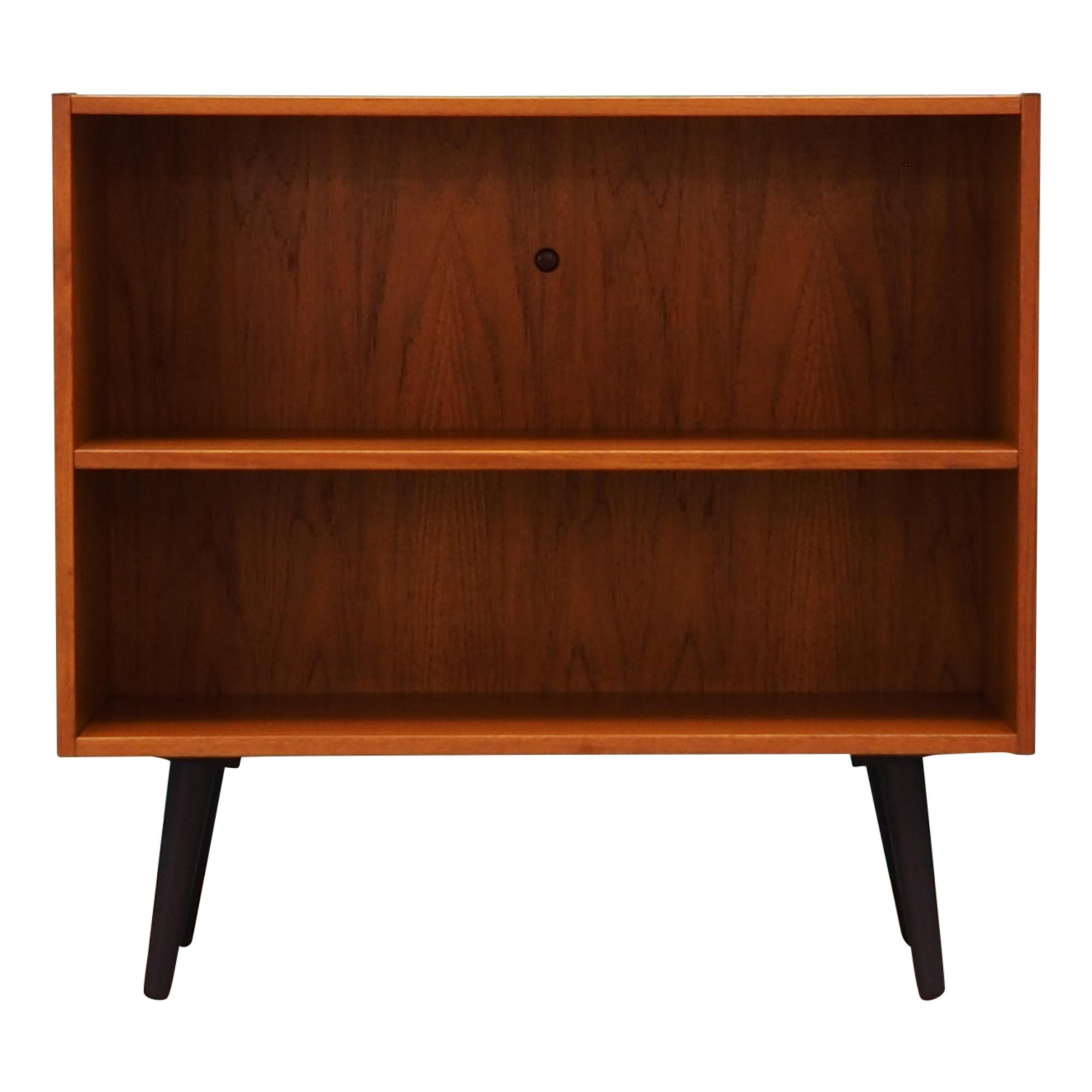 Bookcase Retro 1960s-1970s Vintage Teak For Sale at 1stDibs