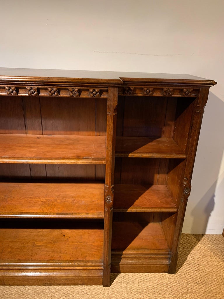 Bookcase, Victorian Gothic Style at 1stDibs | gothic bookcase, gothic ...