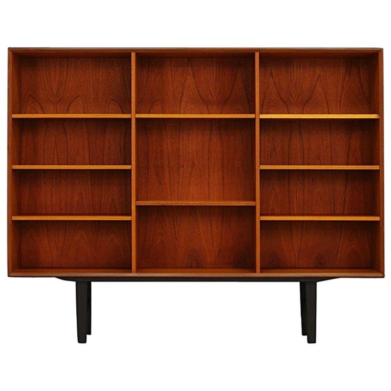 Bookcase Vintage Retro Danish Design at 1stDibs