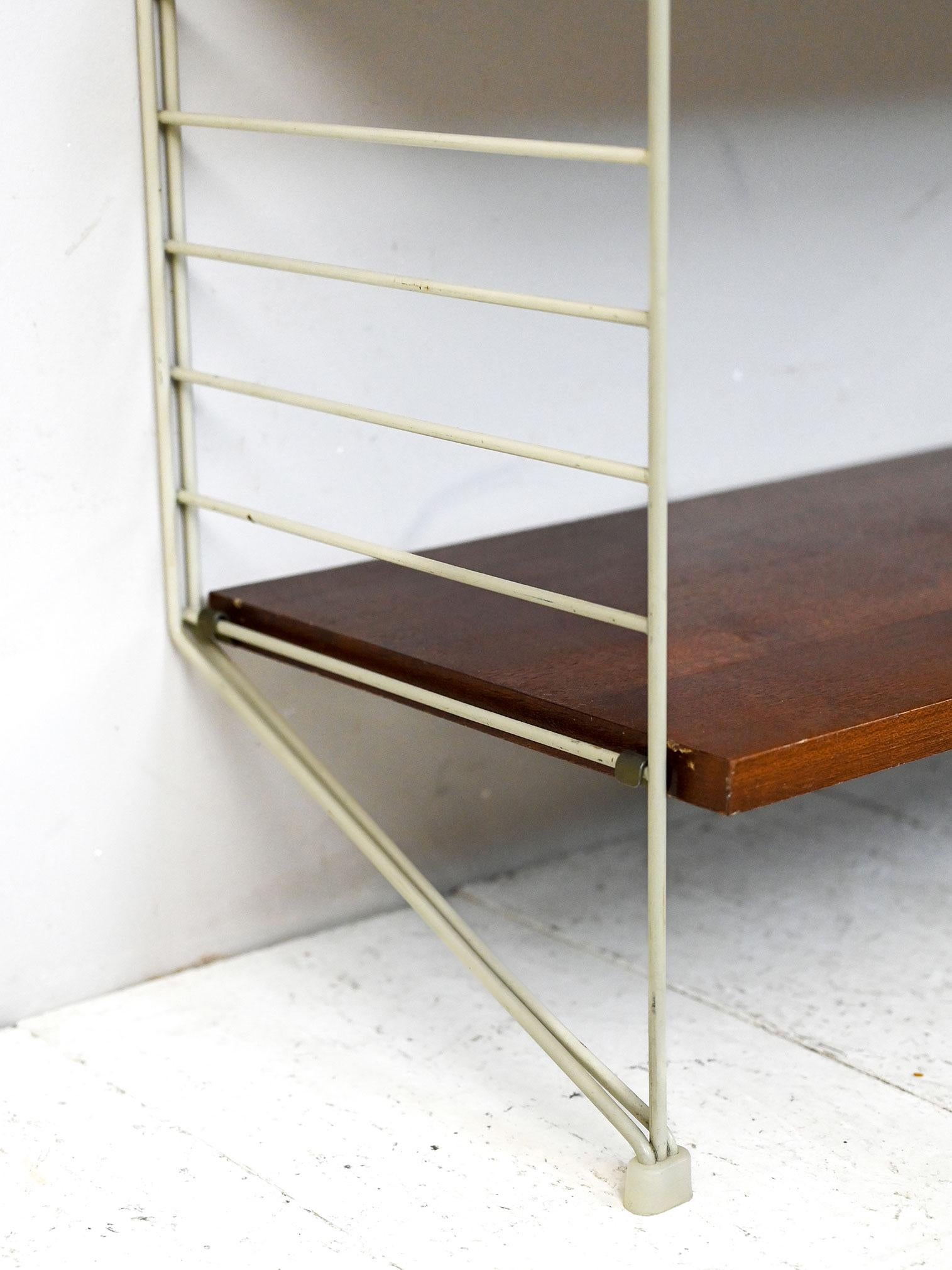 Bookcase with Metal Frame 'String' For Sale at 1stDibs