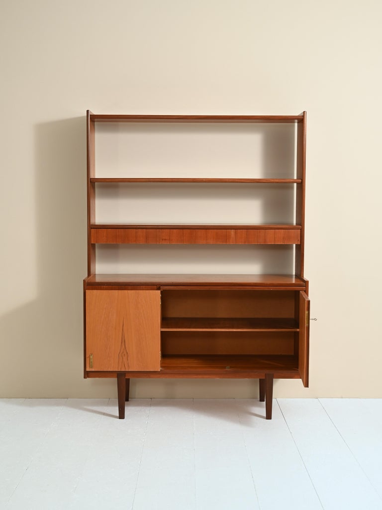 Bookcase with Pull-Out Shelf For Sale at 1stDibs