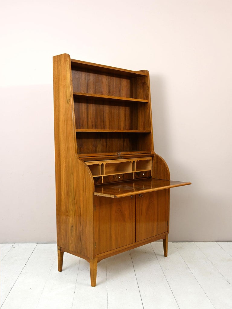 Bookcase with Pull-Out Shelf For Sale at 1stDibs