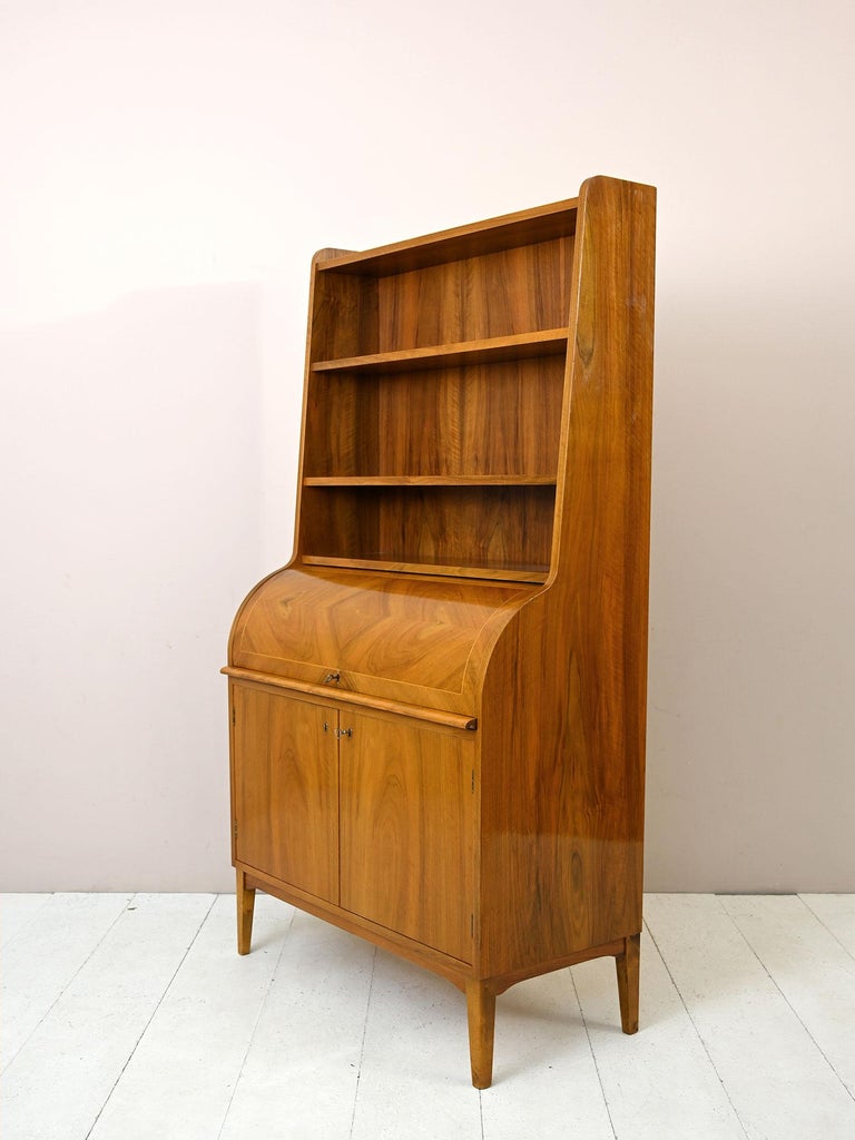 Bookcase with Pull-Out Shelf For Sale at 1stDibs