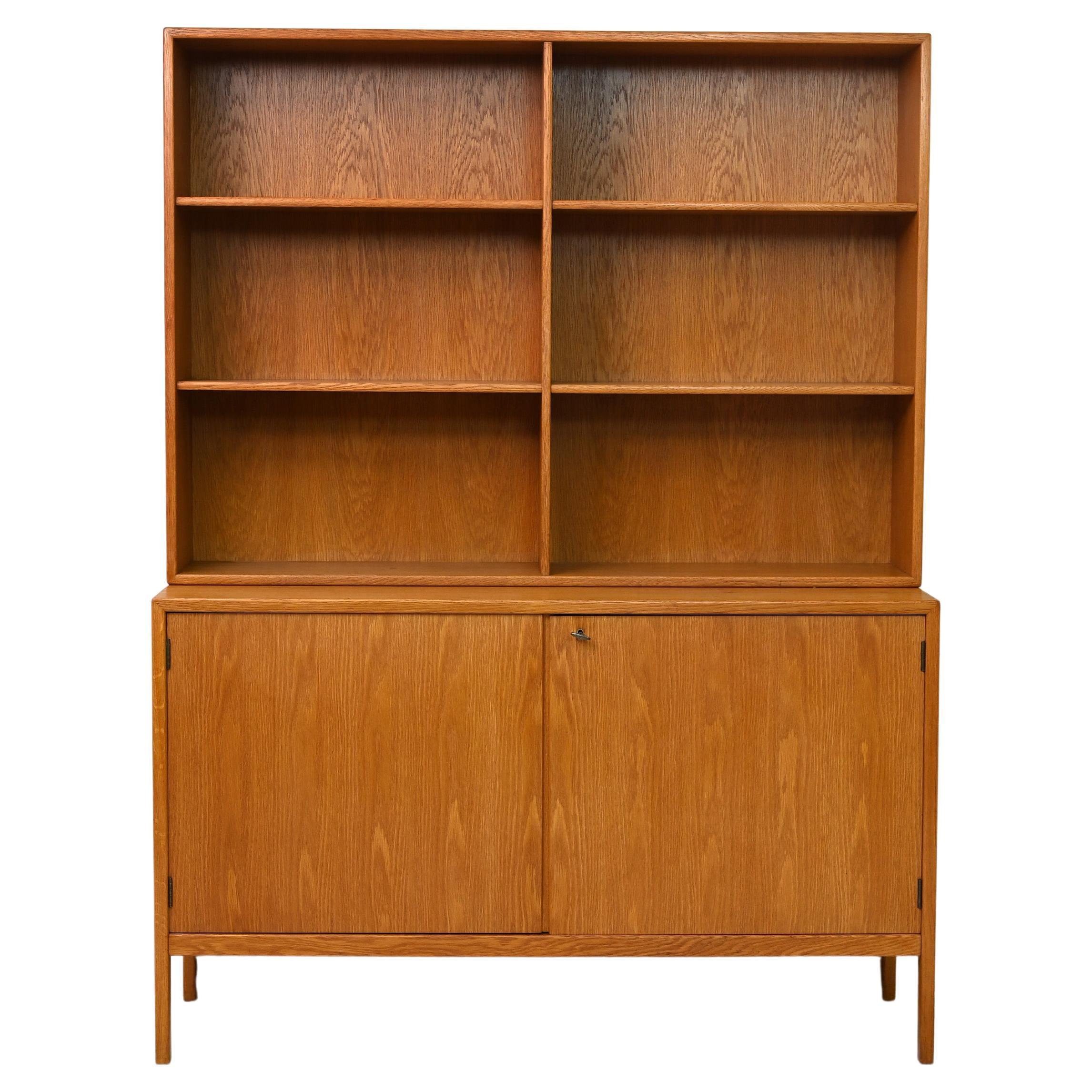Vintage Bookcase with Storage Compartment For Sale at 1stDibs