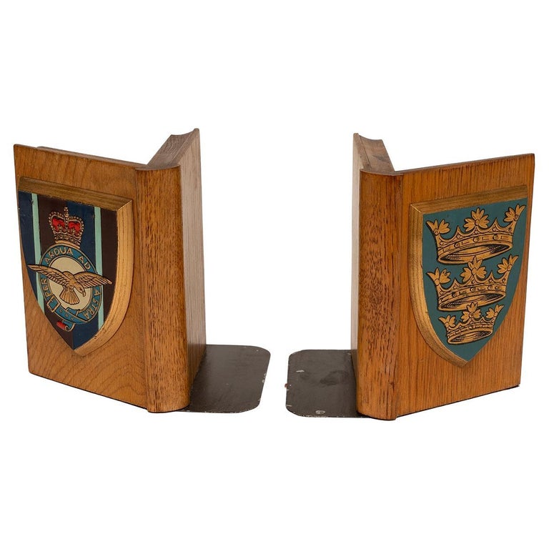 Bookend Pair Royal Air Force Badge Pilot Squadron 341 FreeFrenchFlight ...