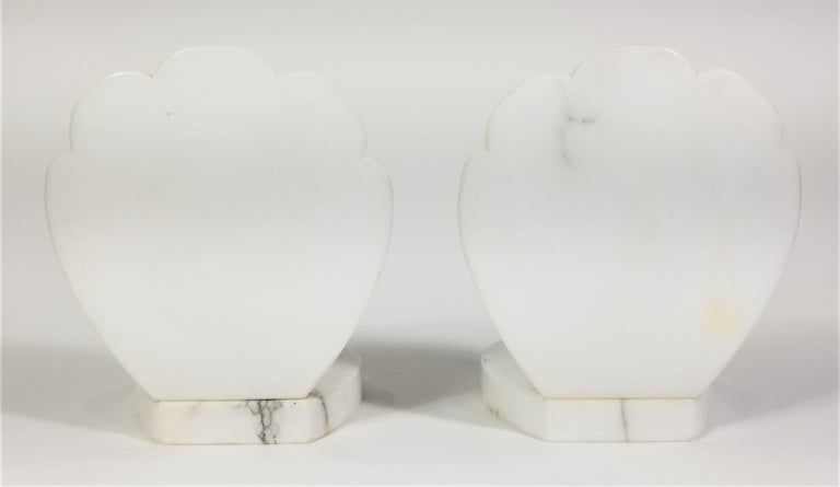 Bookends Italian Marble Mid-Century, Italy For Sale at 1stDibs