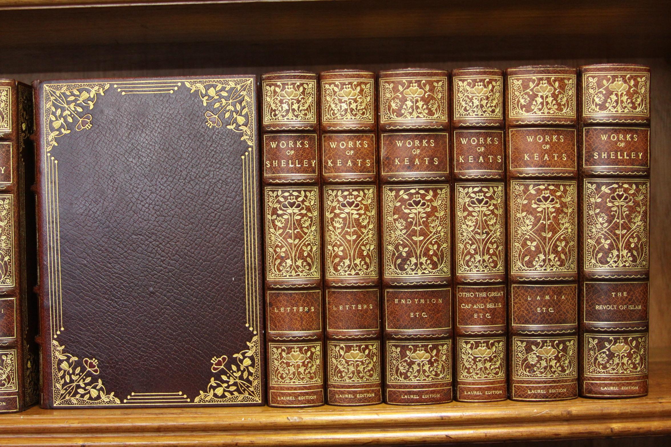 Books, John Keats and Percy B. Shelly, The Complete Works, Antique ...