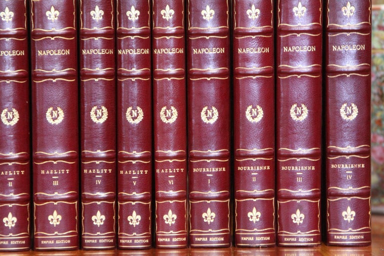 Books. Life of Napoleon Bonaparte. Collections Leather Bound Antique ...