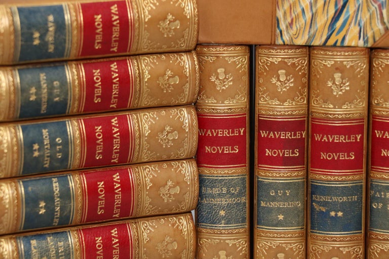 Books, Sir Walter Scott's "Waverley Novels" Illustrated Cabinet Edition ...