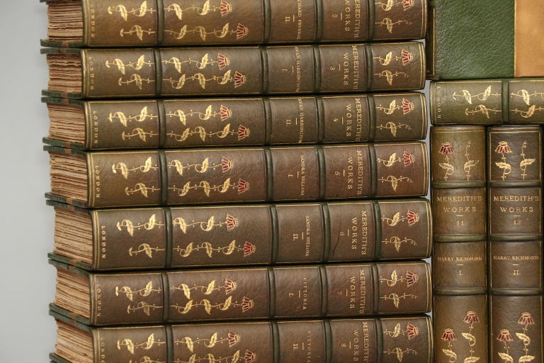 Books, The Collected Works of George Meredith at 1stDibs