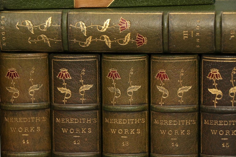 Books, The Collected Works of George Meredith at 1stDibs