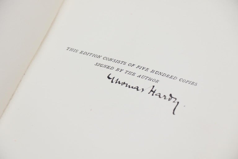 Books, The Works of Thomas Hardy Signed Mellstock Edition at 1stDibs