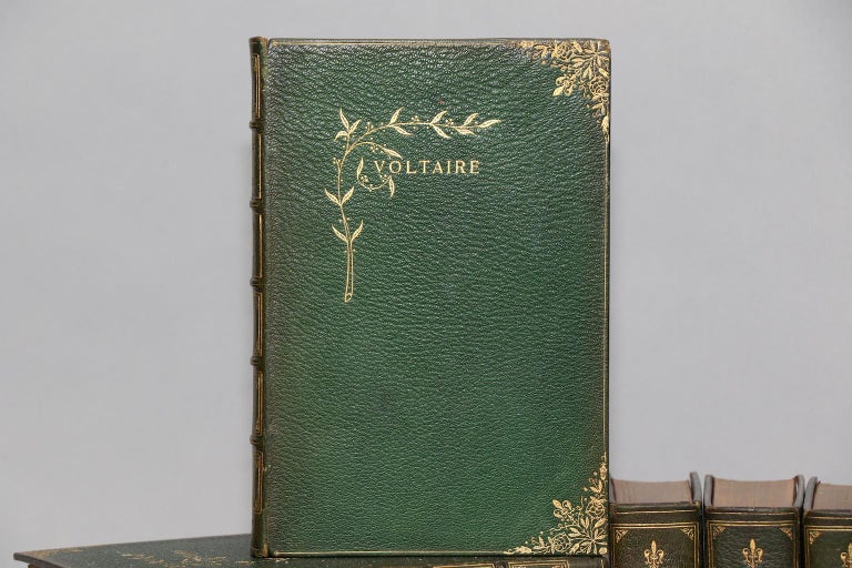 Books, The Works of Voltaire The Immortals' Edition at 1stDibs