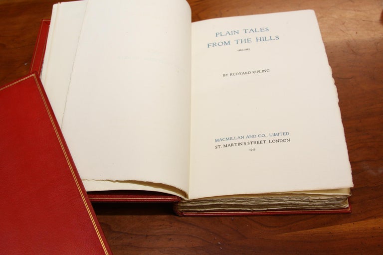 Books the Writings of Rudyard Kipling, the Bombay Edition Collected ...