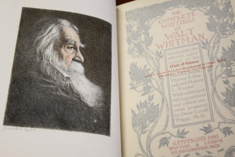 Books Writings Walt Whitman at 1stDibs