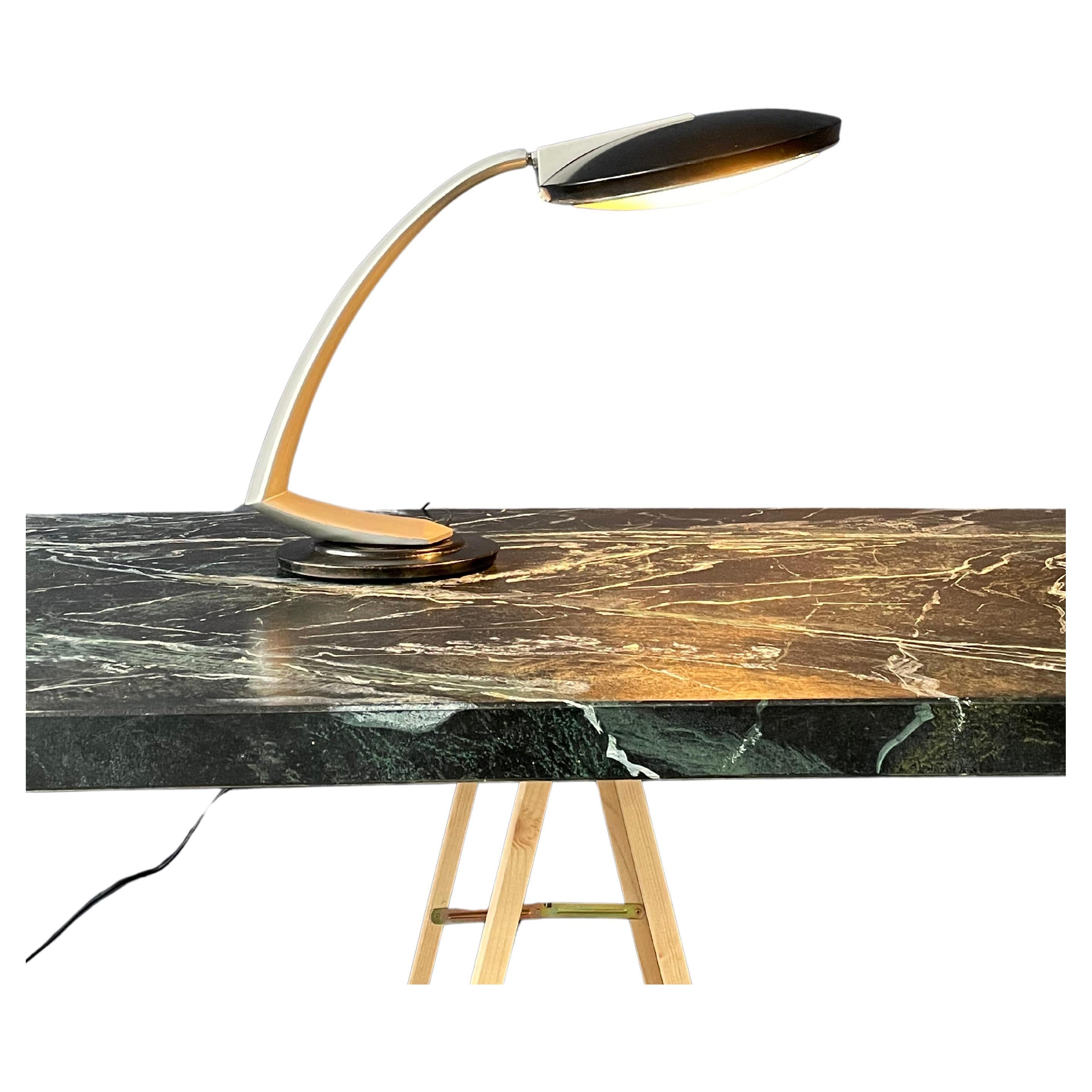 Boomerang Table Lamp by Fase, 1960s For Sale at 1stDibs