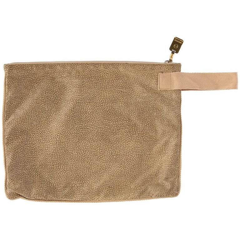 Borbonese Vintage 90s iconic OP print maxi pochette For Sale at 1stDibs