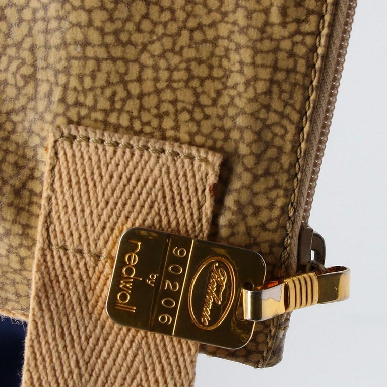 Borbonese Vintage 90s iconic OP print maxi pochette For Sale at 1stDibs