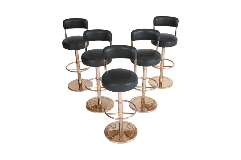 Börge Johansson “Jupiter” Bar Stools, Set of Five at 1stDibs