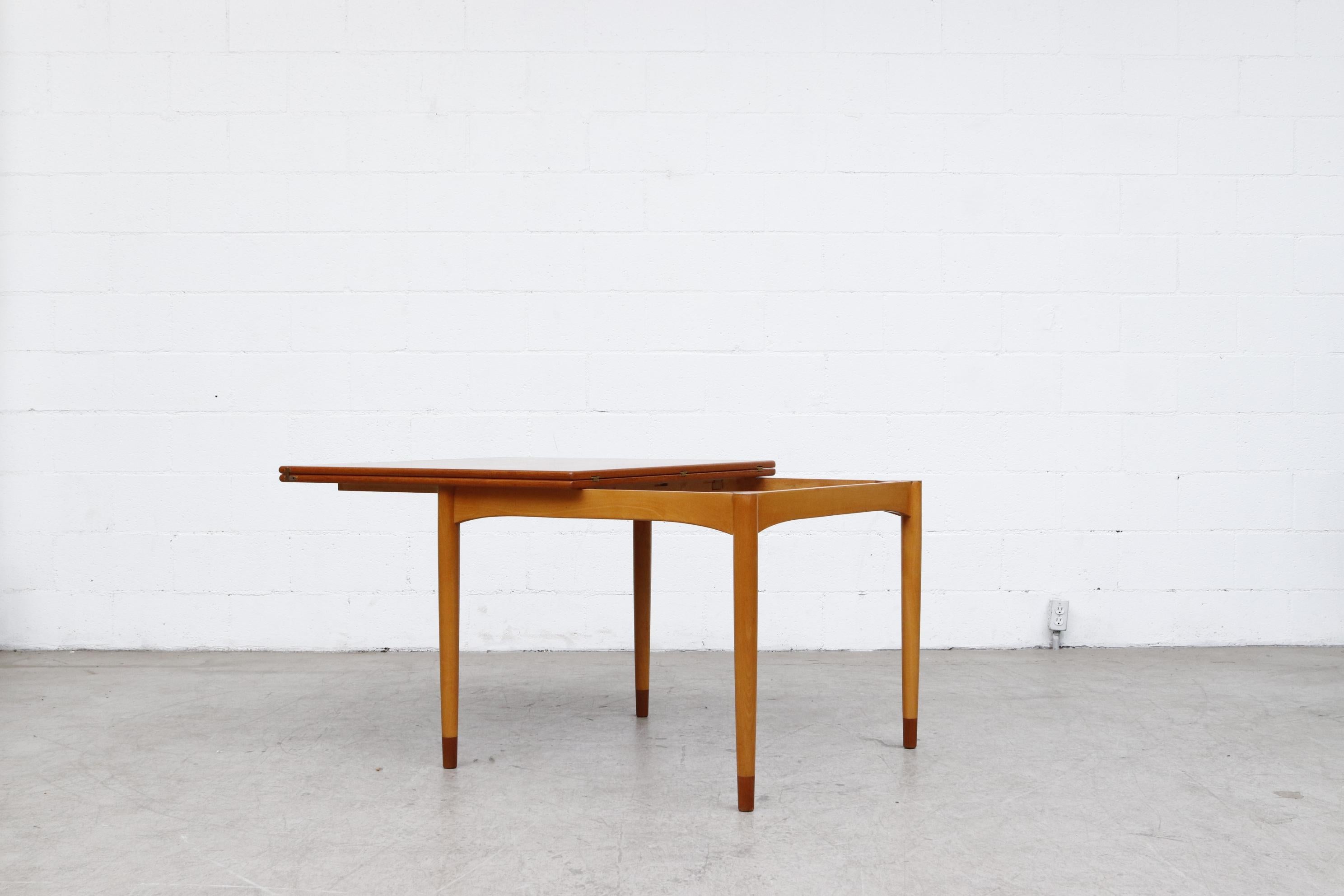 Borge Mogensen Model 151 Card to Dining Table at 1stDibs