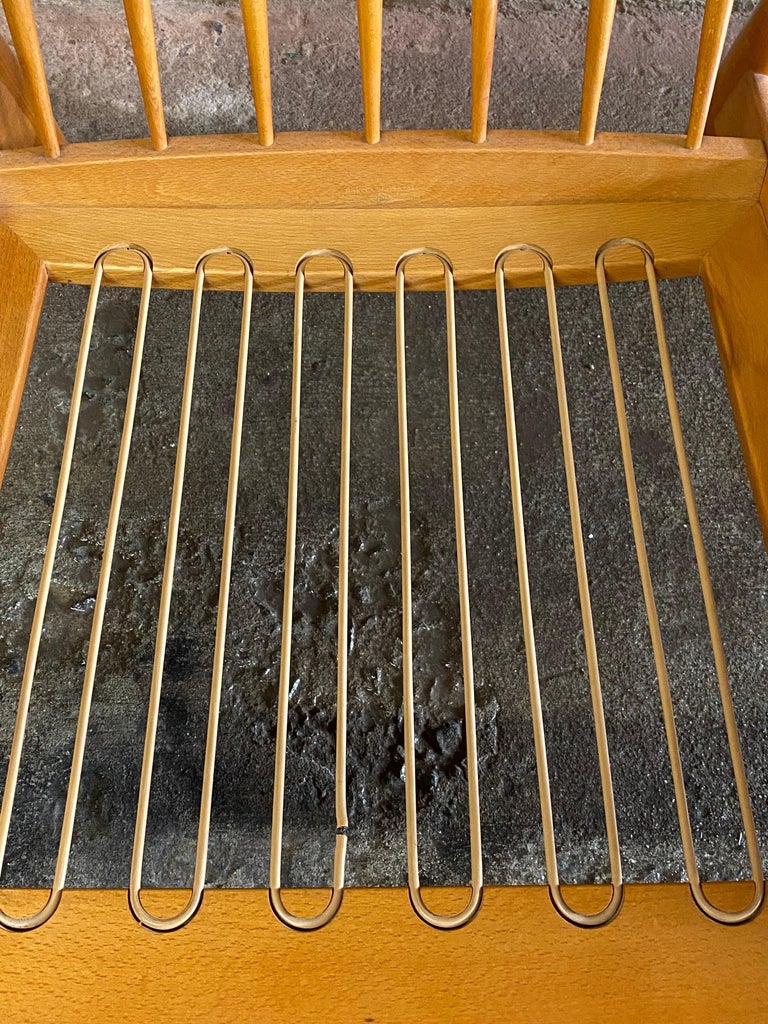 Borge Mogensen Spindle Back Teak and Beech Armchair at 1stDibs | mark ...