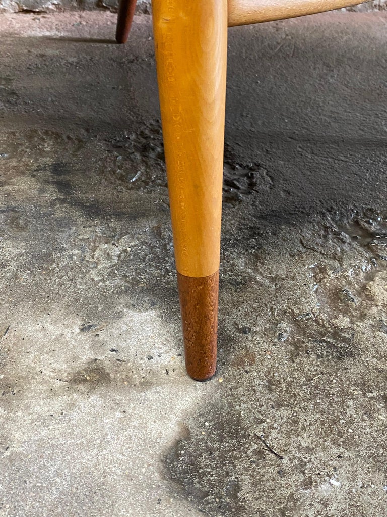 Borge Mogensen Spindle Back Teak and Beech Armchair at 1stDibs | mark ...