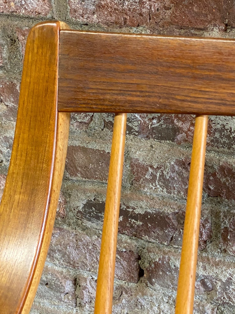 Borge Mogensen Spindle Back Teak and Beech Armchair at 1stDibs | mark ...